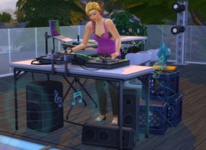 Les Sims 4 Vivre Ensemble : La compétence DJ – Daily Sims